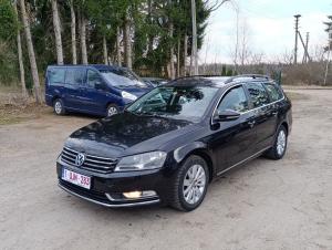 Black Volkswagen Passat 2012 in Sirvintos, with an engine capacity of 2.00 L and mileage of 289 thousand km for 4500 €, photo  on AUTOMOTO.COM.LV