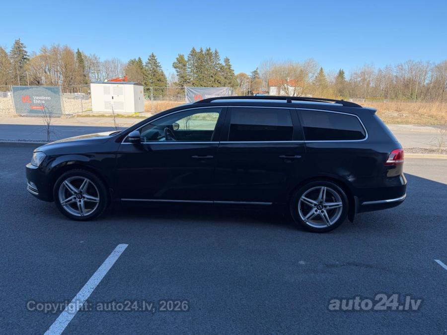 Black Volkswagen Passat 2012 in Tallinn, with an engine capacity of 1.80 L and mileage of 275 thousand km for 3849 €, photo 6 on AUTOMOTO.COM.LV