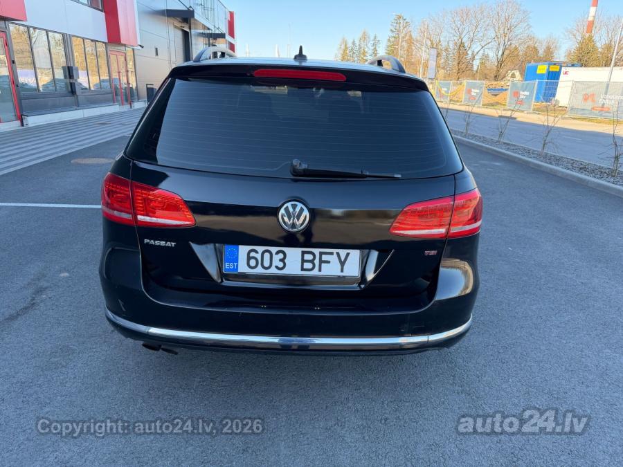 Black Volkswagen Passat 2012 in Tallinn, with an engine capacity of 1.80 L and mileage of 275 thousand km for 3849 €, photo 7 on AUTOMOTO.COM.LV