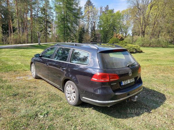 Melns Volkswagen Passat 2012 Rapla, ar dzinēja tilpumu 0.00 L un nobraukumu 384 tūkst. km par 5500 €, foto 2 vietnē AUTOMOTO.COM.LV