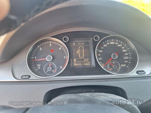 Black Volkswagen Passat 2012 in Tallinn, with an engine capacity of 1.60 L and mileage of 386 thousand km for 2900 €, photo 6 on AUTOMOTO.COM.LV