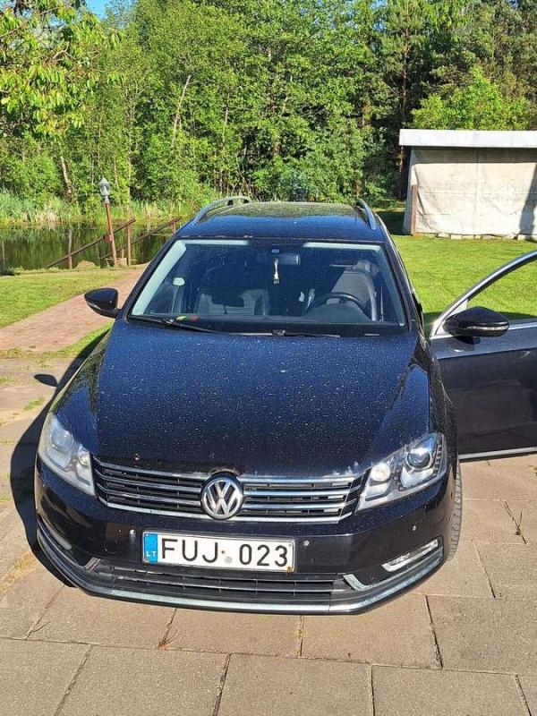 Melns Volkswagen Passat 2012 Viļņa, ar dzinēja tilpumu 2.00 L un nobraukumu 3550 tūkst. km par 4000 €, foto 1 vietnē AUTOMOTO.COM.LV