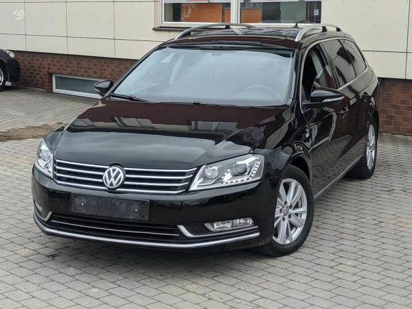 Black Volkswagen Passat 2012 in Kretinga, with an engine capacity of 2.00 L and mileage of 307 thousand km for 5750 €, photo 1 on AUTOMOTO.COM.LV