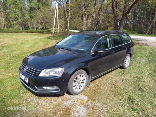 Black Volkswagen Passat 2012 in Rapla, with an engine capacity of 1.60 L and mileage of 384 thousand km for 5500 €, photo 5 on AUTOMOTO.COM.LV