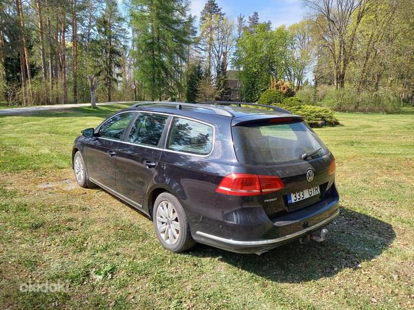 Black Volkswagen Passat 2012 in Rapla, with an engine capacity of 1.60 L and mileage of 384 thousand km for 5500 €, photo 7 on AUTOMOTO.COM.LV