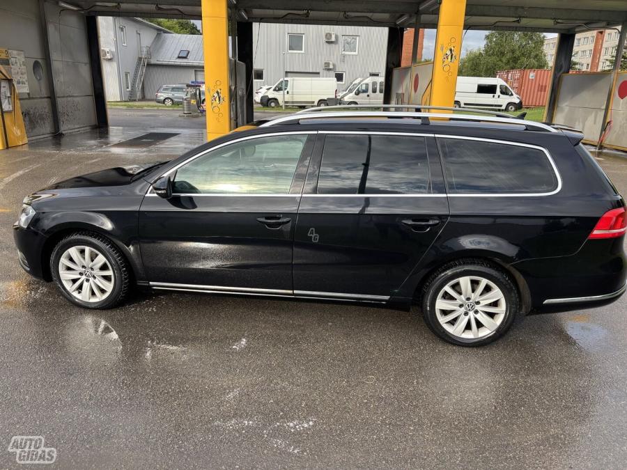 Black Volkswagen Passat 2012 in Panevezys, with an engine capacity of 2.00 L and mileage of 248 thousand km for 4500 €, photo 9 on AUTOMOTO.COM.LV