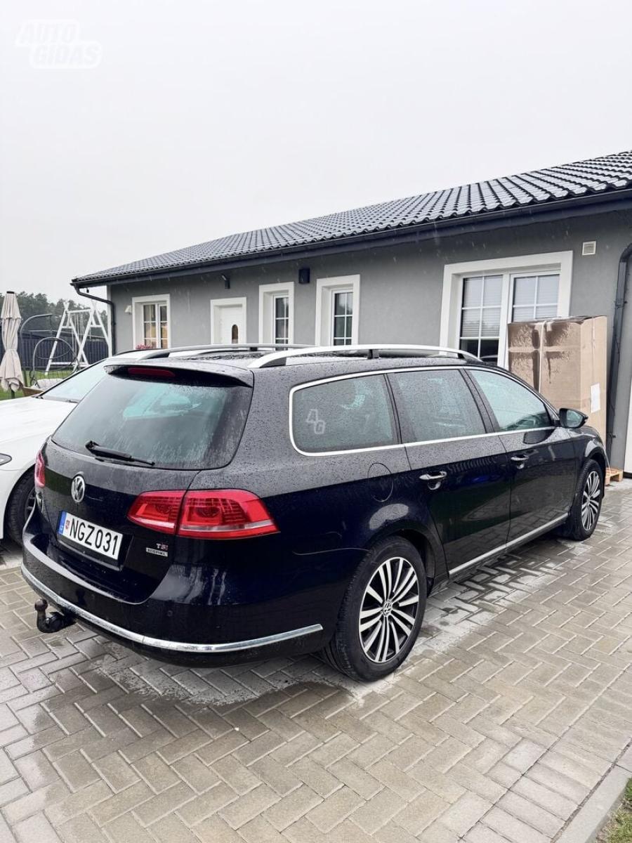 Black Volkswagen Passat 2012 in Klaipeda, with an engine capacity of 1.40 L and mileage of 249 thousand km for 3800 €, photo 5 on AUTOMOTO.COM.LV