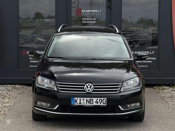 Black Volkswagen Passat 2012 in Vilnius, with an engine capacity of 1.97 L and mileage of 282 thousand km for 6400 €, photo 2 on AUTOMOTO.COM.LV
