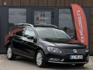 Black Volkswagen Passat 2012 in Vilnius, with an engine capacity of 1.97 L and mileage of 282 thousand km for 6400 €, photo 4 on AUTOMOTO.COM.LV
