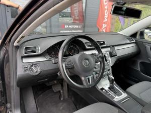 Black Volkswagen Passat 2012 in Vilnius, with an engine capacity of 1.97 L and mileage of 282 thousand km for 6400 €, photo 12 on AUTOMOTO.COM.LV