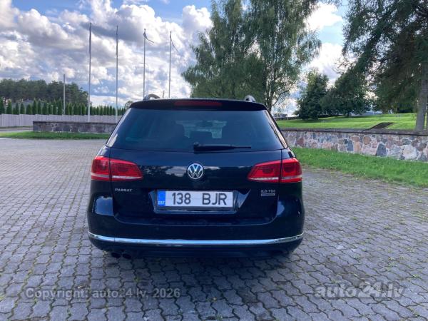 Black Volkswagen Passat 2012 in Viljandi, with an engine capacity of 2.00 L and mileage of 222 thousand km for 5199 €, photo 4 on AUTOMOTO.COM.LV