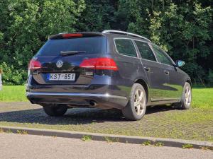 Black Volkswagen Passat 2012 in Vilnius, with an engine capacity of 1.97 L and mileage of 249 thousand km for 4250 €, photo 6 on AUTOMOTO.COM.LV