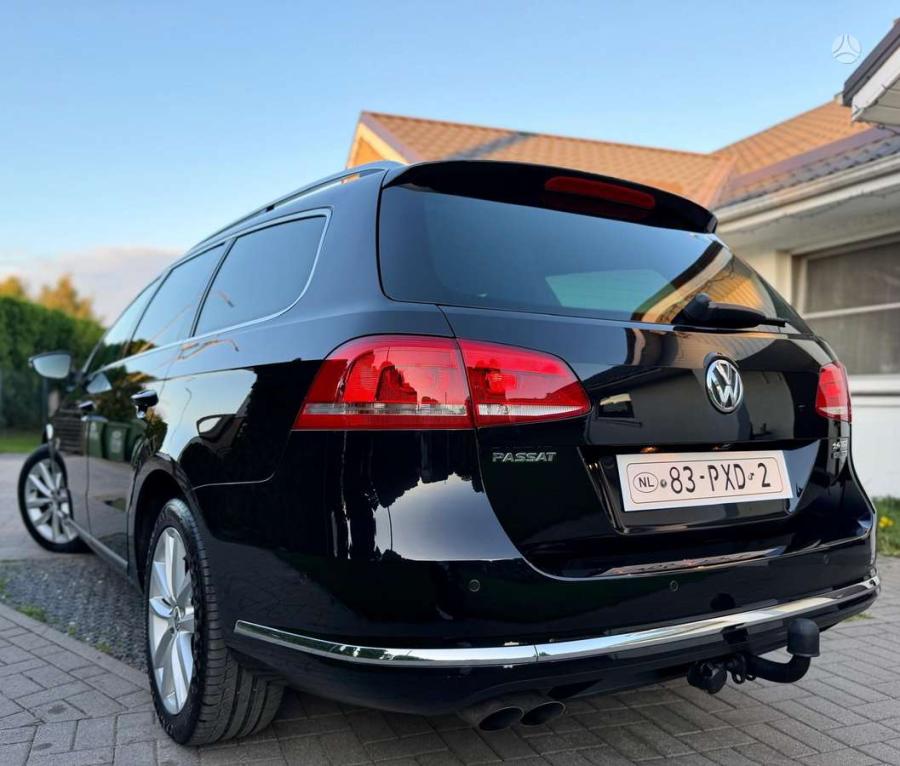 Melns Volkswagen Passat 2012 Kauņa, ar dzinēja tilpumu 1.97 L un nobraukumu 267 tūkst. km par 6850 €, foto 8 vietnē AUTOMOTO.COM.LV