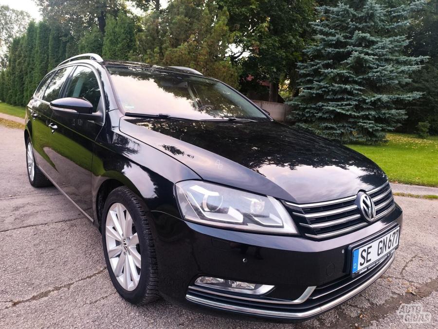Black Volkswagen Passat 2012 in Mazeikiai, with an engine capacity of 2.00 L and mileage of 248 thousand km for 5900 €, photo 3 on AUTOMOTO.COM.LV