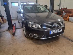 Black Volkswagen Passat 2012 in Tallinn, with an engine capacity of 0.00 L and mileage of 261 thousand km for 2000 €, photo 1 on AUTOMOTO.COM.LV