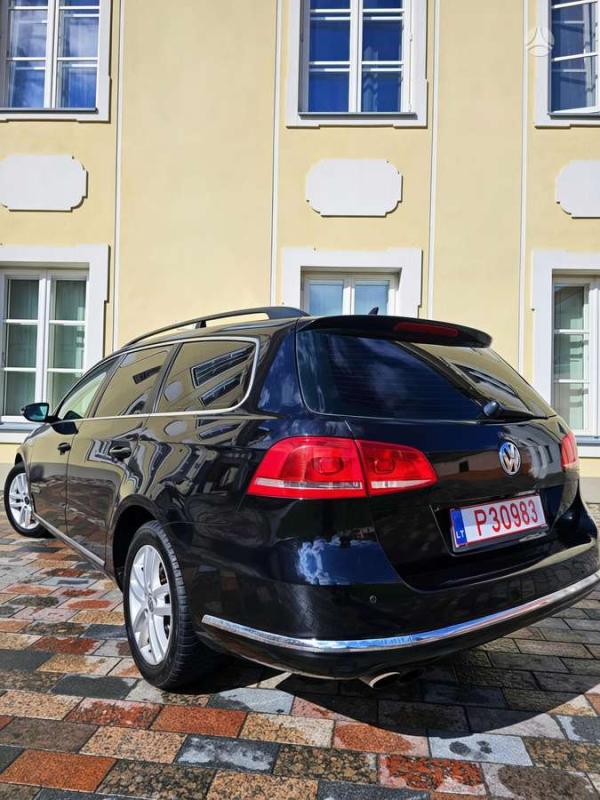 Black Volkswagen Passat 2012 in Kaisiadorys, with an engine capacity of 2.00 L and mileage of 399 thousand km for 4400 €, photo 5 on AUTOMOTO.COM.LV
