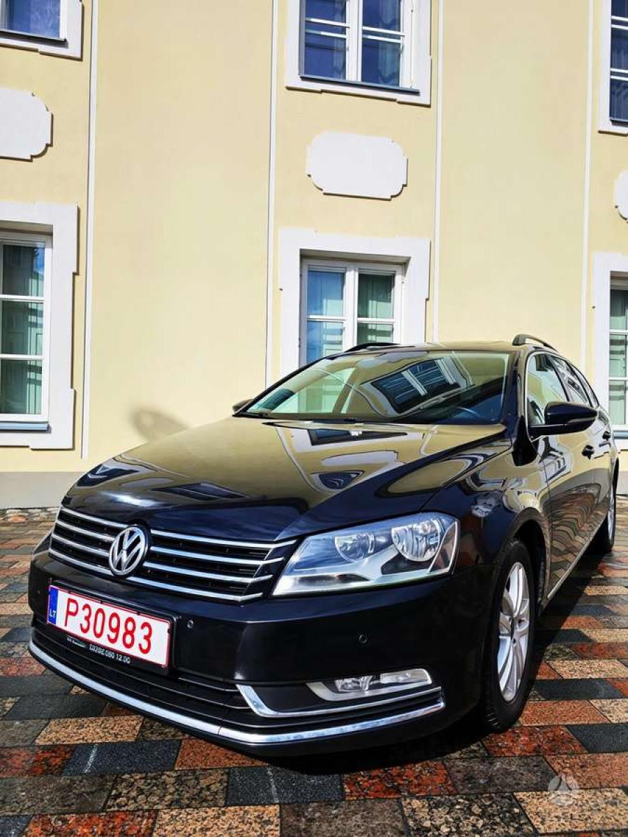 Black Volkswagen Passat 2012 in Kaisiadorys, with an engine capacity of 2.00 L and mileage of 399 thousand km for 4400 €, photo 9 on AUTOMOTO.COM.LV