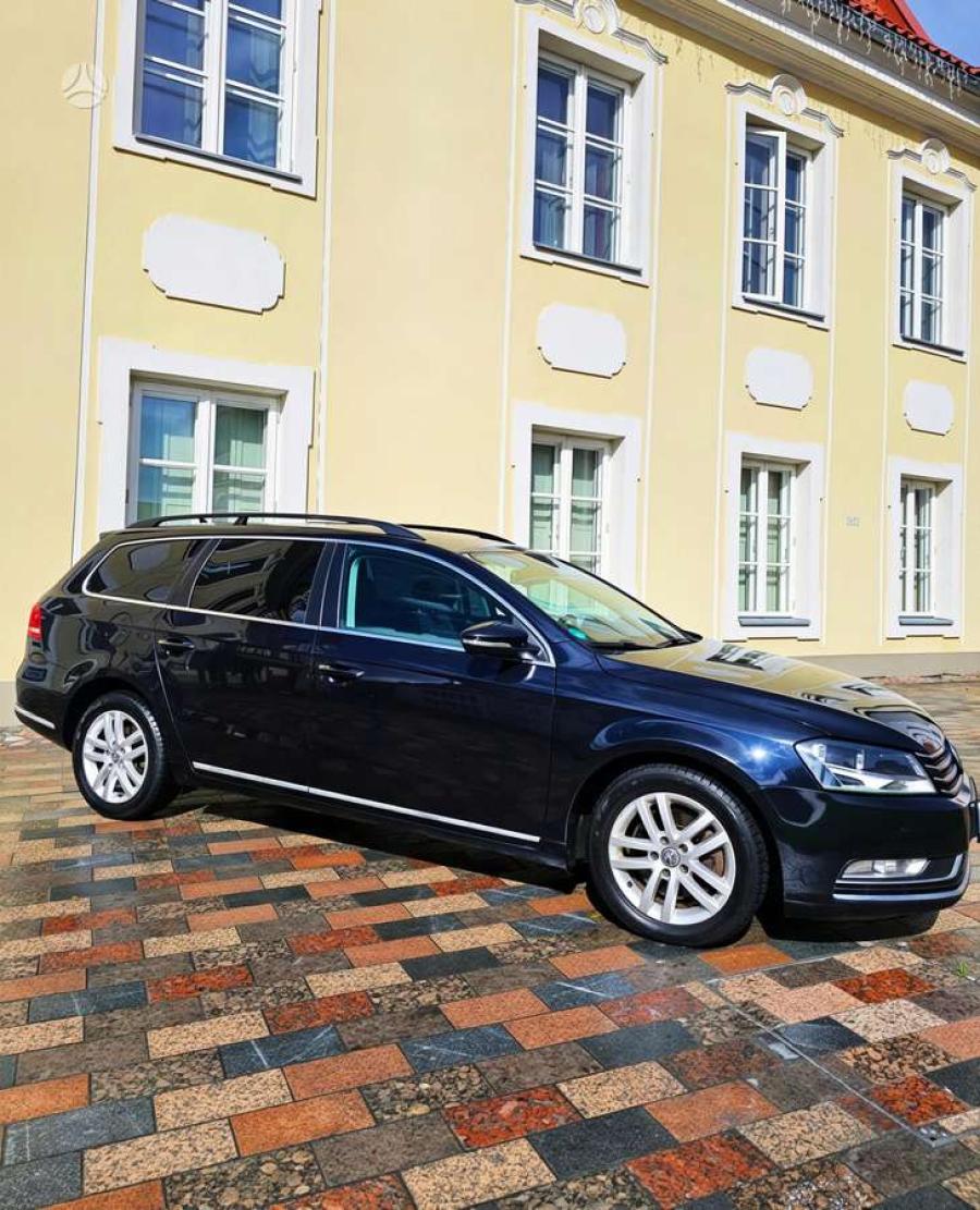 Black Volkswagen Passat 2012 in Kaisiadorys, with an engine capacity of 2.00 L and mileage of 399 thousand km for 4400 €, photo 15 on AUTOMOTO.COM.LV