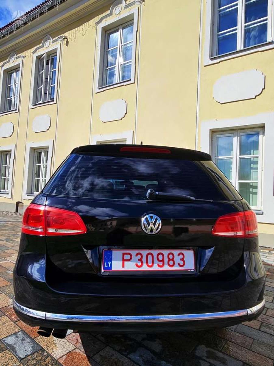 Black Volkswagen Passat 2012 in Kaisiadorys, with an engine capacity of 2.00 L and mileage of 399 thousand km for 4400 €, photo 18 on AUTOMOTO.COM.LV