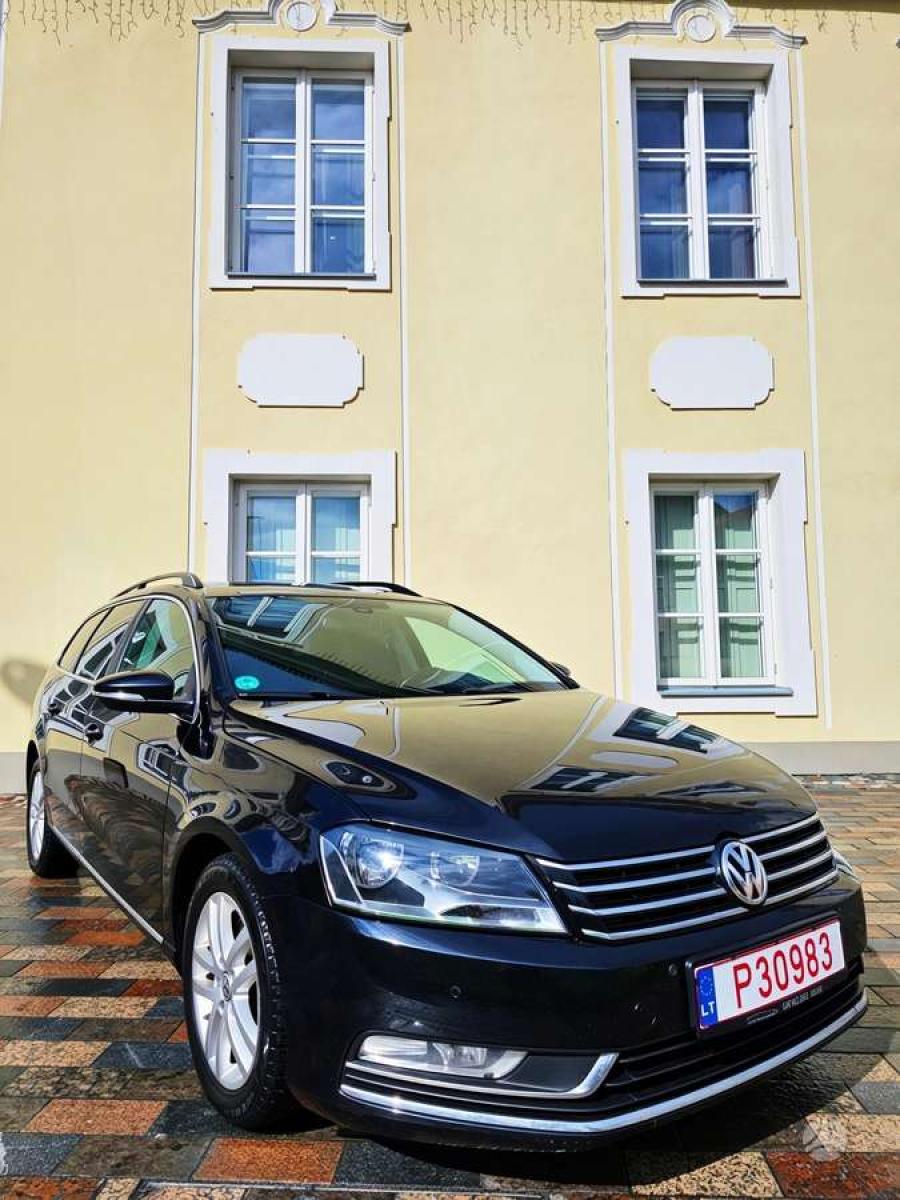 Black Volkswagen Passat 2012 in Kaisiadorys, with an engine capacity of 2.00 L and mileage of 399 thousand km for 4400 €, photo 25 on AUTOMOTO.COM.LV