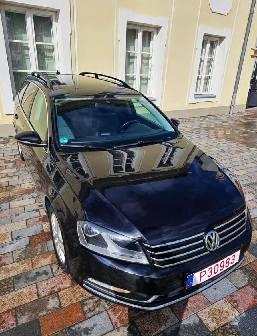 Black Volkswagen Passat 2012 in Kaisiadorys, with an engine capacity of 2.00 L and mileage of 399 thousand km for 4400 €, photo 34 on AUTOMOTO.COM.LV