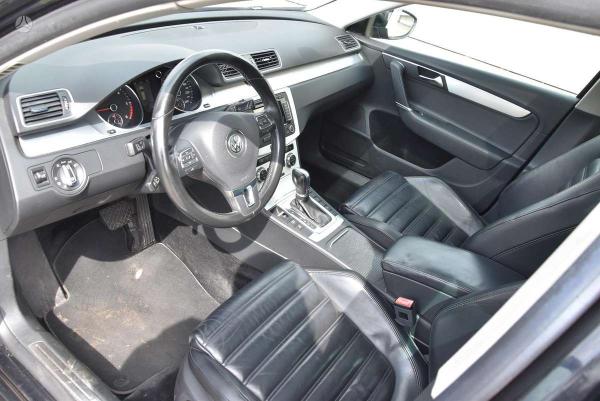 Melns Volkswagen Passat 2012 Viļņa, ar dzinēja tilpumu 1.97 L un nobraukumu 289 tūkst. km par 6300 €, foto 9 vietnē AUTOMOTO.COM.LV