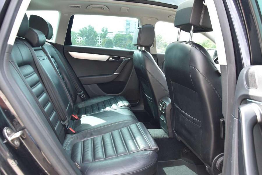 Melns Volkswagen Passat 2012 Viļņa, ar dzinēja tilpumu 1.97 L un nobraukumu 289 tūkst. km par 6300 €, foto 13 vietnē AUTOMOTO.COM.LV