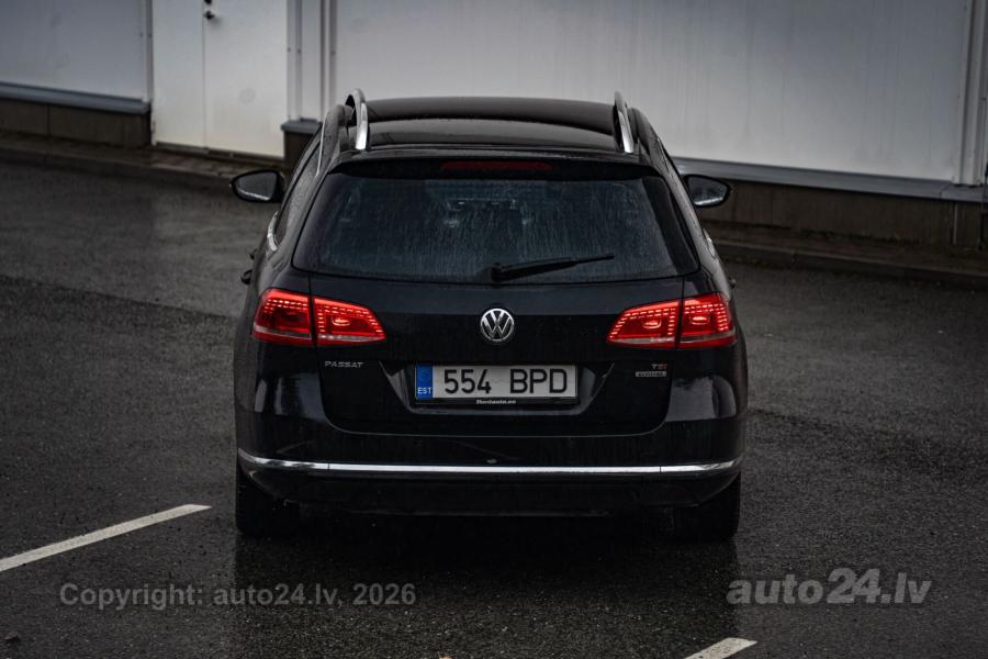 Black Volkswagen Passat 2012 in Tallinn, with an engine capacity of 1.40 L and mileage of 360 thousand km for 3999 €, photo 4 on AUTOMOTO.COM.LV