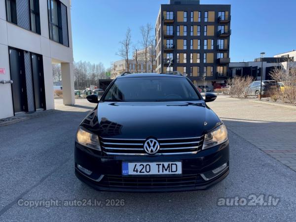Black Volkswagen Passat 2013 in Tartu, with an engine capacity of 2.00 L and mileage of 370 thousand km for 4200 €, photo 7 on AUTOMOTO.COM.LV