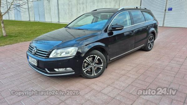 Black Volkswagen Passat 2013 in Tartu, with an engine capacity of 2.00 L and mileage of 420 thousand km for 4499 €, photo 3 on AUTOMOTO.COM.LV