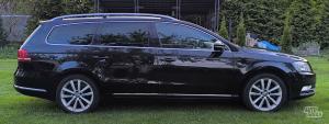 Black Volkswagen Passat 2013 in Vilnius, with an engine capacity of 2.00 L and mileage of 317 thousand km for 5500 €, photo 9 on AUTOMOTO.COM.LV