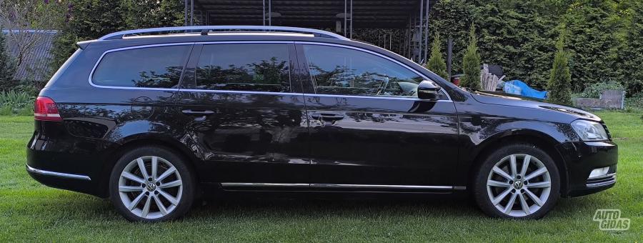 Black Volkswagen Passat 2013 in Vilnius, with an engine capacity of 2.00 L and mileage of 317 thousand km for 5500 €, photo 9 on AUTOMOTO.COM.LV