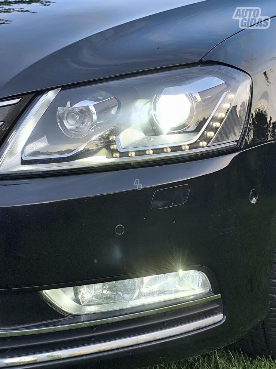 Black Volkswagen Passat 2013 in Vilnius, with an engine capacity of 2.00 L and mileage of 317 thousand km for 5500 €, photo 15 on AUTOMOTO.COM.LV