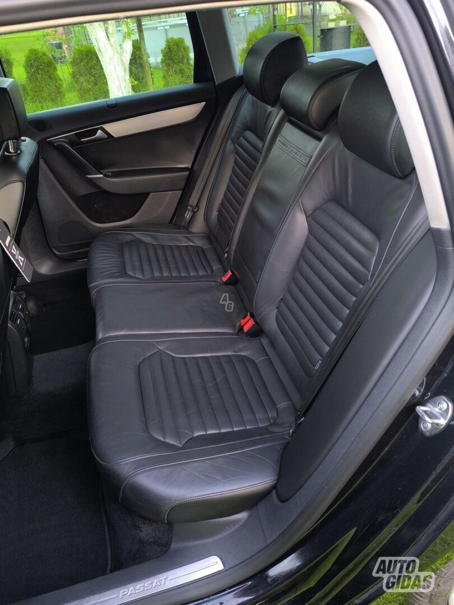 Black Volkswagen Passat 2013 in Vilnius, with an engine capacity of 2.00 L and mileage of 317 thousand km for 5500 €, photo 20 on AUTOMOTO.COM.LV