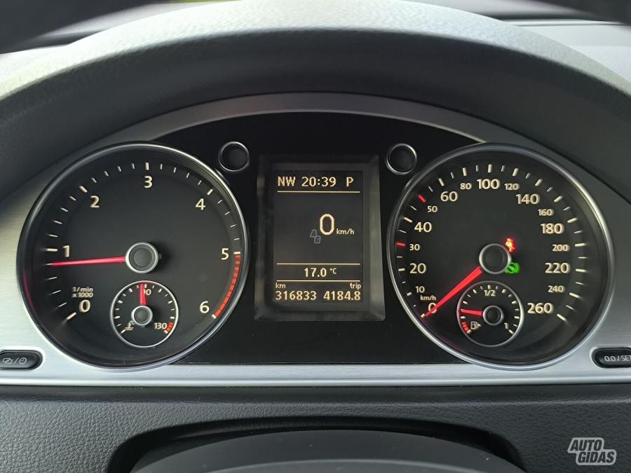 Black Volkswagen Passat 2013 in Vilnius, with an engine capacity of 2.00 L and mileage of 317 thousand km for 5500 €, photo 29 on AUTOMOTO.COM.LV
