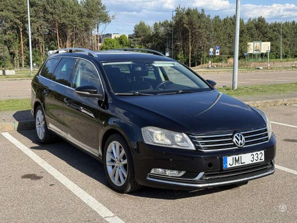 Melns Volkswagen Passat 2013 Viļņa, ar dzinēja tilpumu 1.97 L un nobraukumu 300 tūkst. km par 5400 €, foto 1 vietnē AUTOMOTO.COM.LV
