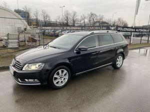 Black Volkswagen Passat 2013 in Vilnius, with an engine capacity of 1.97 L and mileage of 300 thousand km for 5400 €, photo 25 on AUTOMOTO.COM.LV