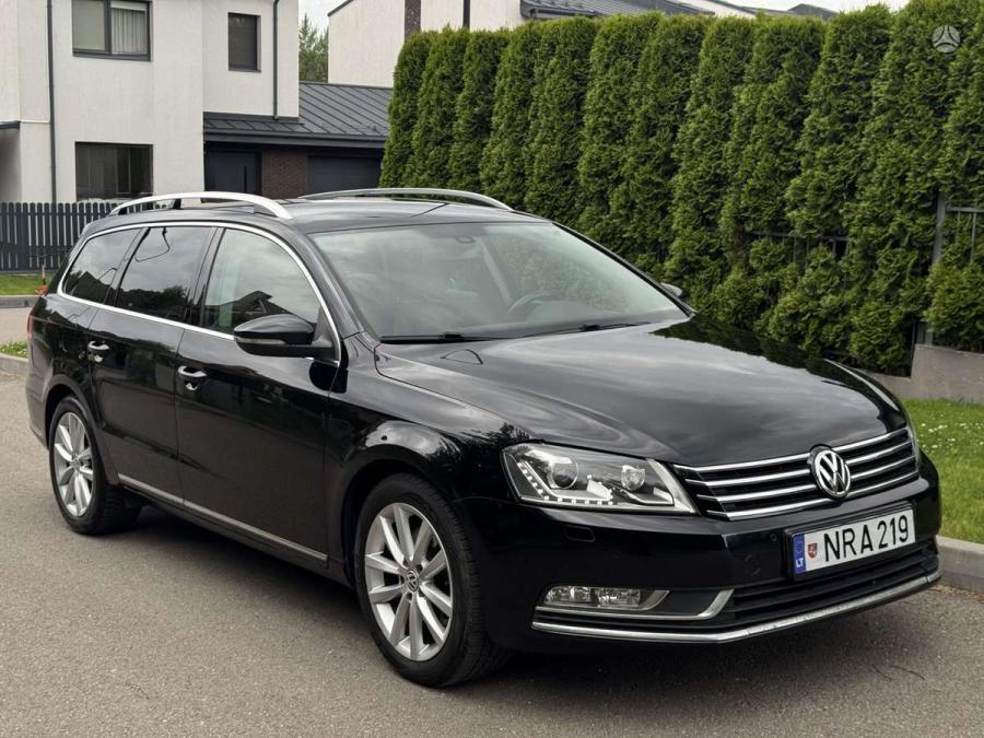 Melns Volkswagen Passat 2013 Viļņa, ar dzinēja tilpumu 1.97 L un nobraukumu 275 tūkst. km par 6550 €, foto 1 vietnē AUTOMOTO.COM.LV