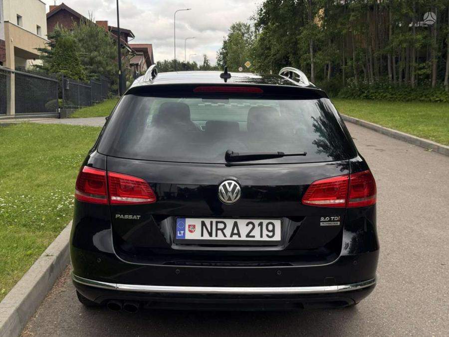 Melns Volkswagen Passat 2013 Viļņa, ar dzinēja tilpumu 1.97 L un nobraukumu 275 tūkst. km par 6550 €, foto 6 vietnē AUTOMOTO.COM.LV
