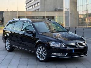 Black Volkswagen Passat 2013 in Vilnius, with an engine capacity of 1.97 L and mileage of 286 thousand km for 6250 €, photo  on AUTOMOTO.COM.LV
