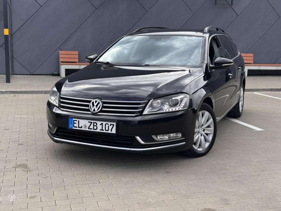 Melns Volkswagen Passat 2013 Jonava, ar dzinēja tilpumu 1.97 L un nobraukumu 281 tūkst. km par 4999 €, foto 1 vietnē AUTOMOTO.COM.LV