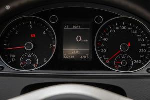 Black Volkswagen Passat 2013 in Kaunas, with an engine capacity of 1.60 L and mileage of 222 thousand km for 5900 €, photo 21 on AUTOMOTO.COM.LV