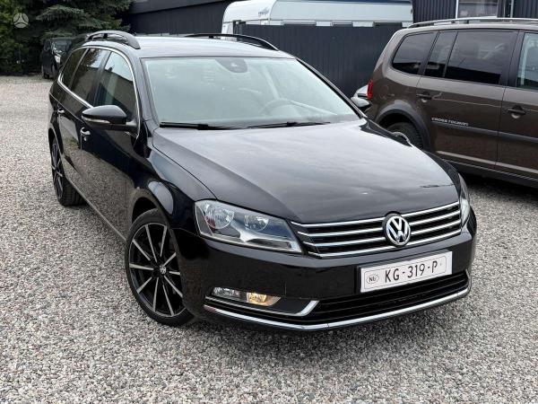 Black Volkswagen Passat 2013 in Kaunas, with an engine capacity of 1.97 L and mileage of 270 thousand km for 5490 €, photo 1 on AUTOMOTO.COM.LV