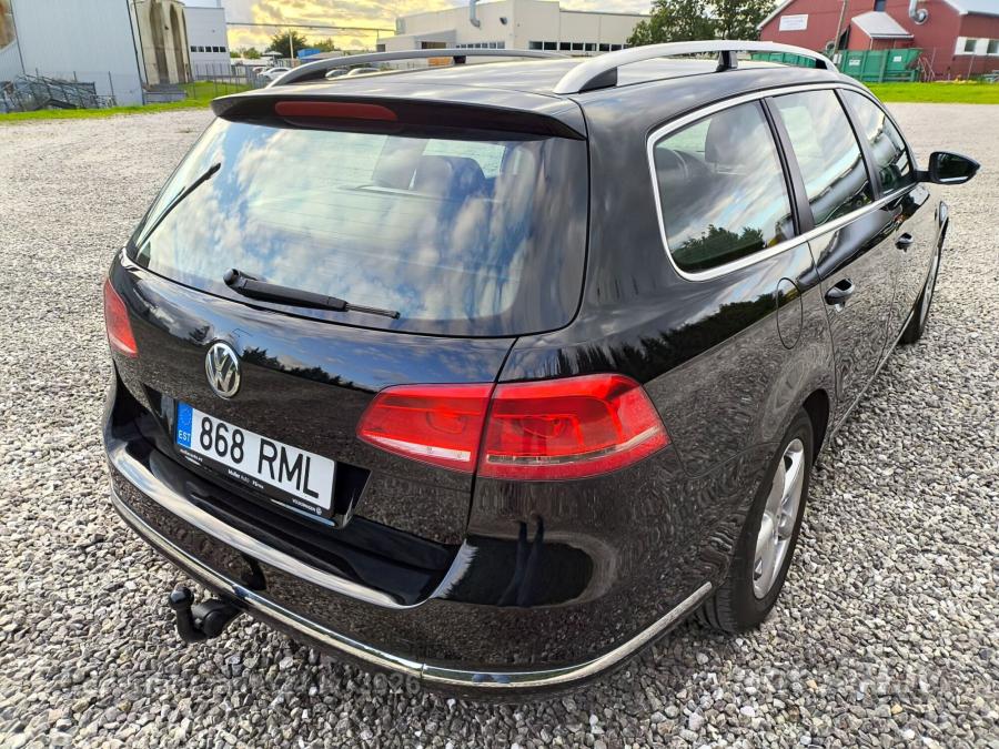 Melns Volkswagen Passat 2013 Tartu, ar dzinēja tilpumu 2.00 L un nobraukumu 307 tūkst. km par 7990 €, foto 3 vietnē AUTOMOTO.COM.LV