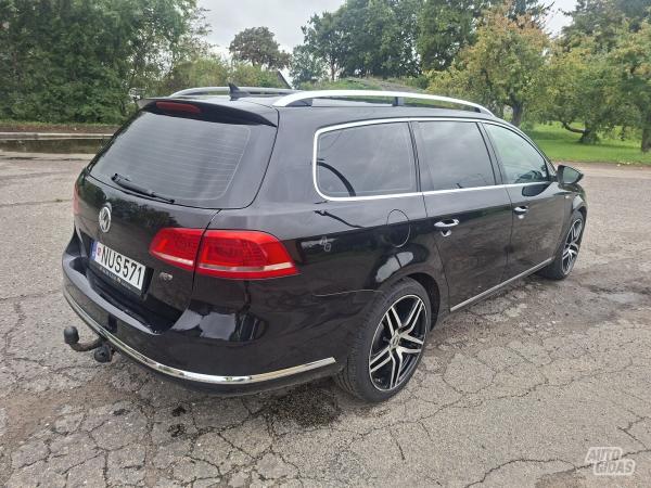 Black Volkswagen Passat 2013 in Siauliai, with an engine capacity of 2.00 L and mileage of 281 thousand km for 4250 €, photo 4 on AUTOMOTO.COM.LV