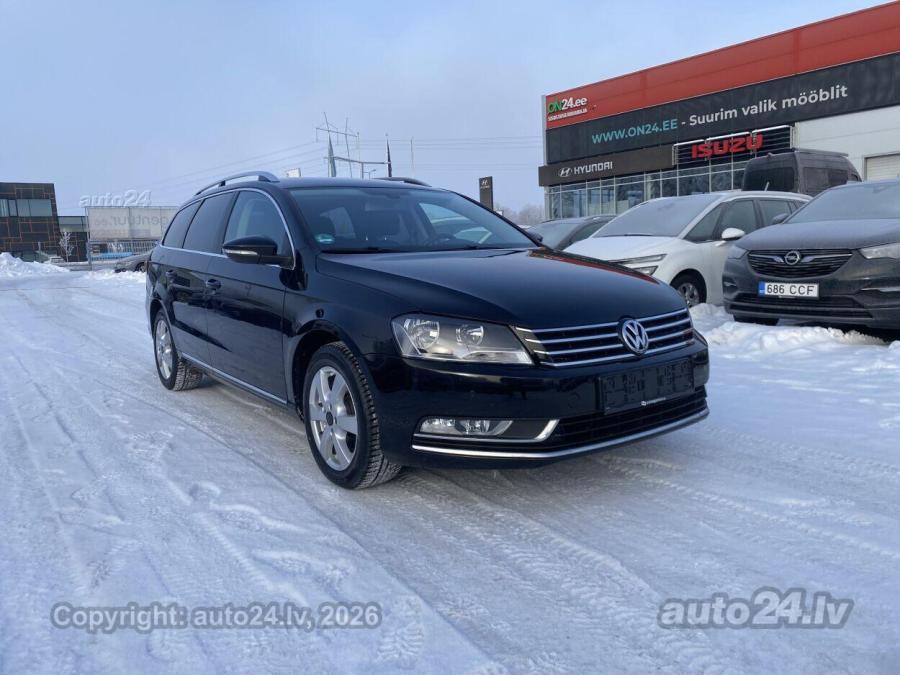 Black Volkswagen Passat 2014 in Viljandi, with an engine capacity of 2.00 L and mileage of 265 thousand km for 6990 €, photo 2 on AUTOMOTO.COM.LV