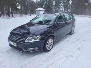 Black Volkswagen Passat 2014 in Kaunas, with an engine capacity of 1.97 L and mileage of 263 thousand km for 6950 €, photo  on AUTOMOTO.COM.LV