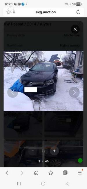 Black Volkswagen Passat 2014 in Kaunas, with an engine capacity of 1.60 L and mileage of 290 thousand km for 1650 €, photo 17 on AUTOMOTO.COM.LV