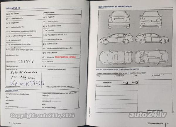Черный Фольксваген Пассат 2014 в Таллин, объемом двигателя 2.00 л и пробегом 369 тыс. км за 5800 €, фото 7 на AUTOMOTO.COM.LV
