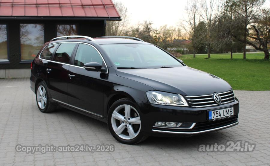 Black Volkswagen Passat 2014 in Rapla, with an engine capacity of 2.00 L and mileage of 155 thousand km for 6595 €, photo 1 on AUTOMOTO.COM.LV